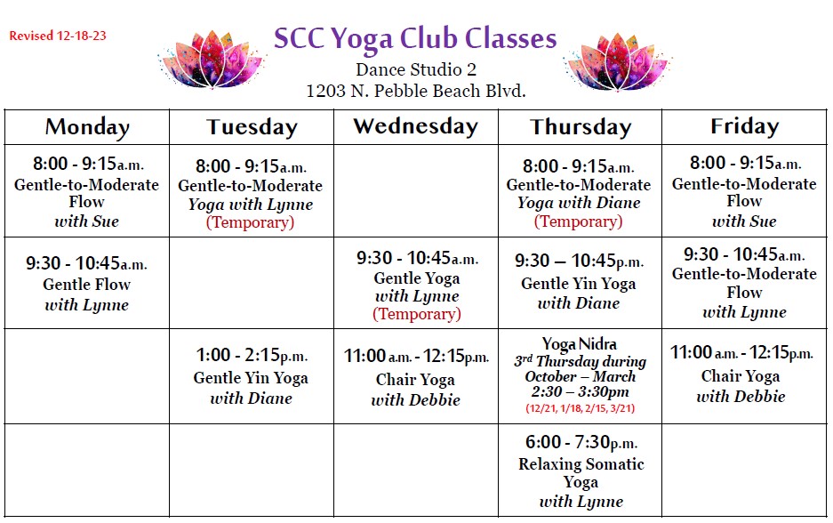 Home Page :: SCC Yoga Club